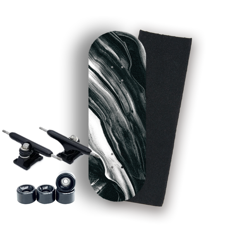 Professional Fingerboard Complete - Black and White – XFlippro