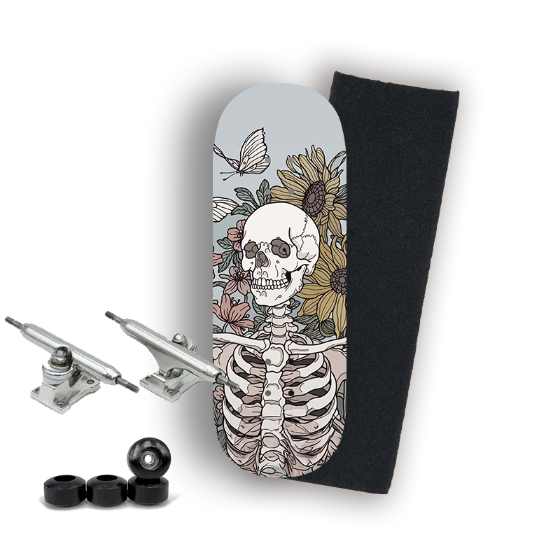 Professional Fingerboard Complete - Skull and Butterfly – XFlippro