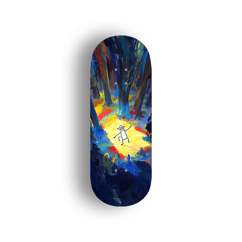 Professional Fingerboard Deck - Wanderlight – XFlippro