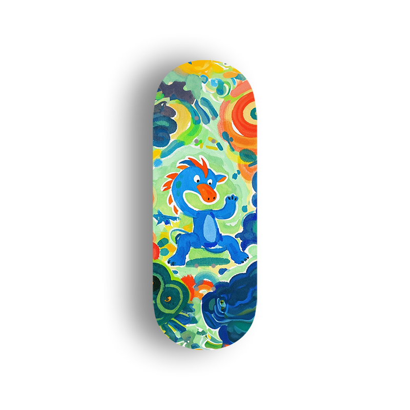 Professional Fingerboard Deck - Skate-a-saurus – XFlippro