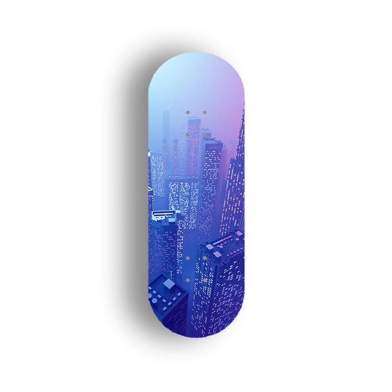 Professional Fingerboard Deck - Neon Heights – XFlippro
