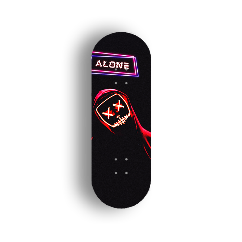 Professional Fingerboard Deck - ALONE – XFlippro