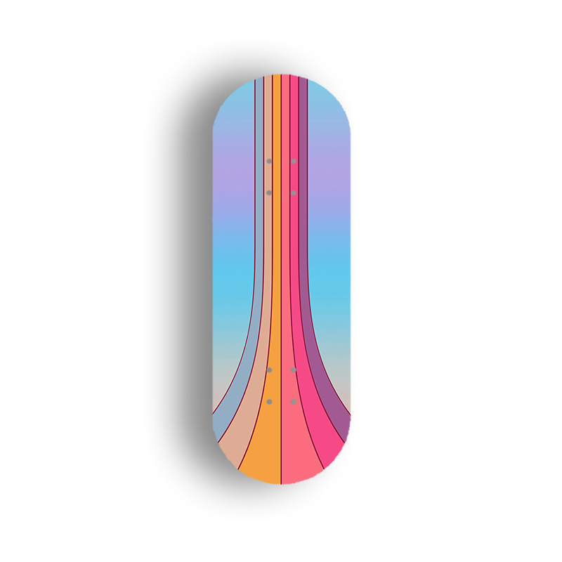 Professional Fingerboard Deck - COLORFUL – XFlippro