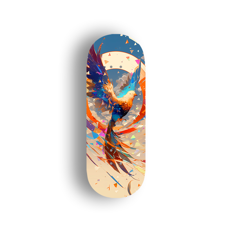 Professional Fingerboard Deck - Hued Plume – XFlippro