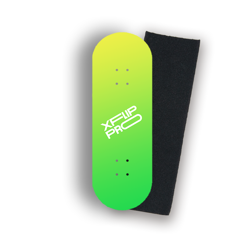 Professional Fingerboard - XFP Logo - Green | XFlippro